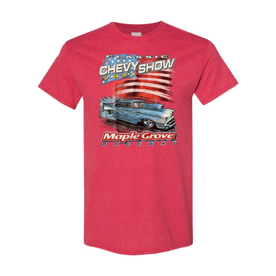 Chevy Show '21 Shirt - Maple Grove Raceway