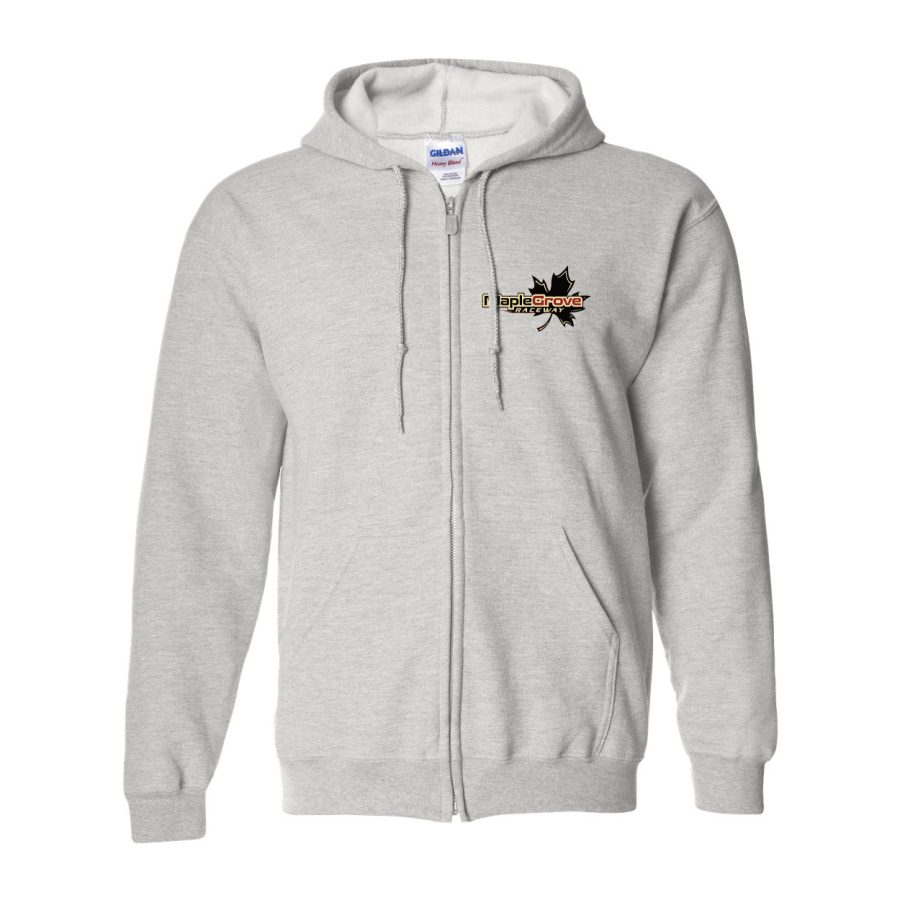 Maple Grove American Tree Full-Zip Hoodie - Maple Grove Raceway