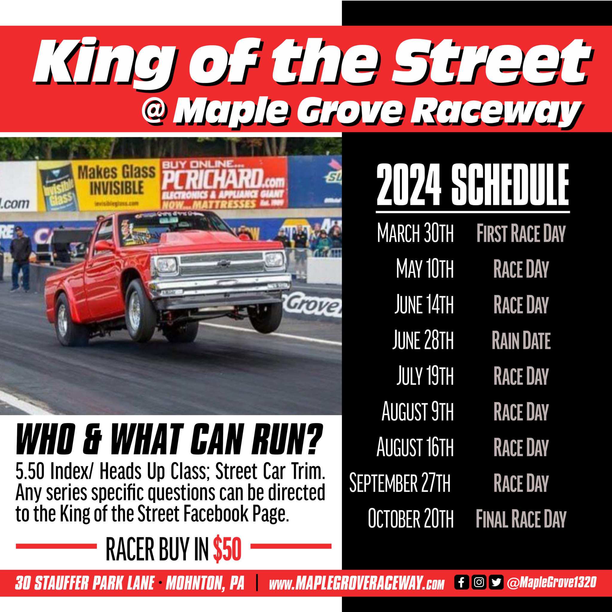 Friday Night Test N Tune: July 19 & King of the Street - Maple Grove ...