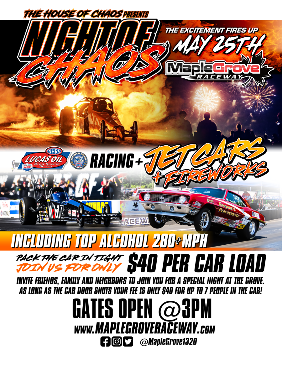 Night of Chaos - Maple Grove Raceway