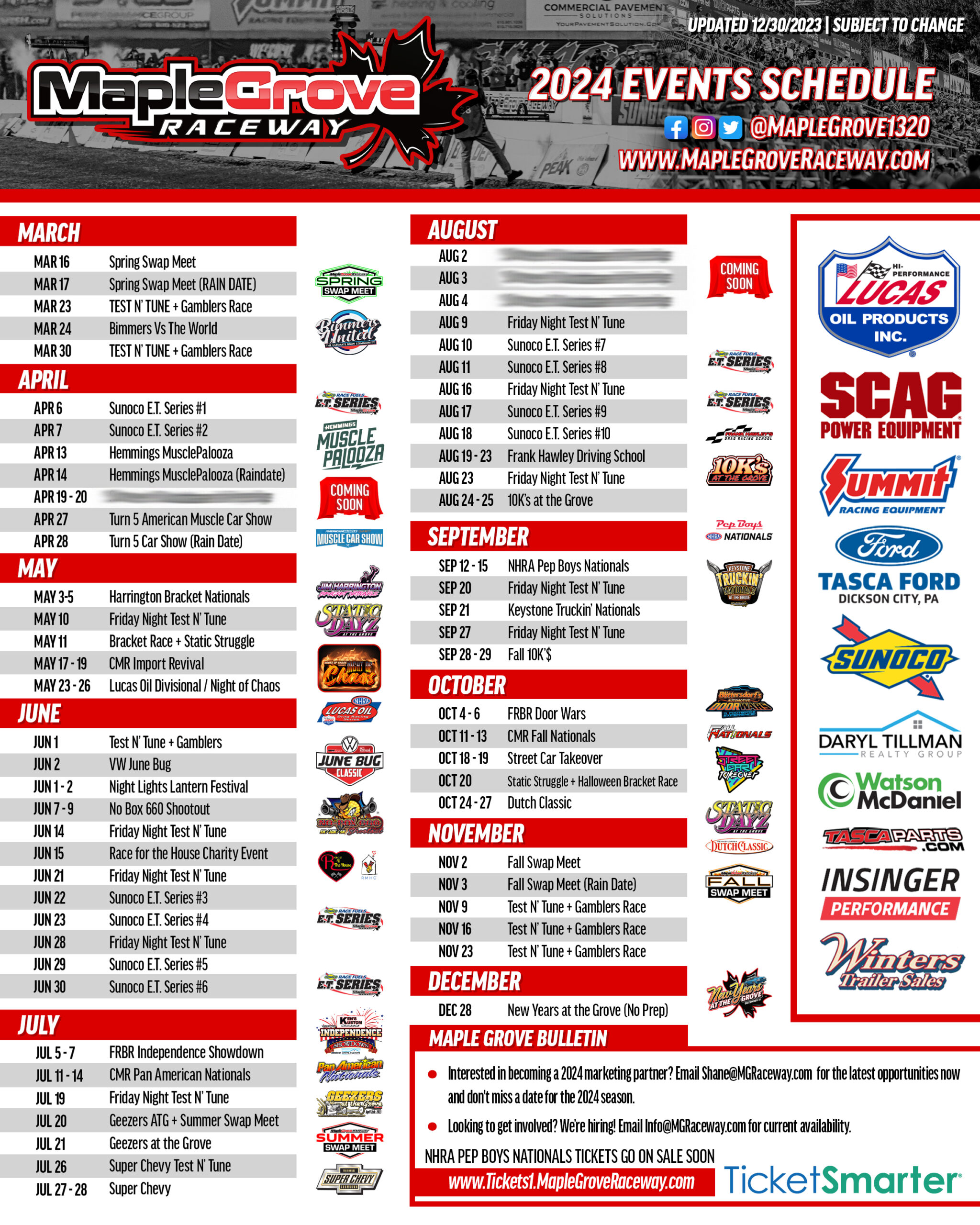 Home - Maple Grove Raceway