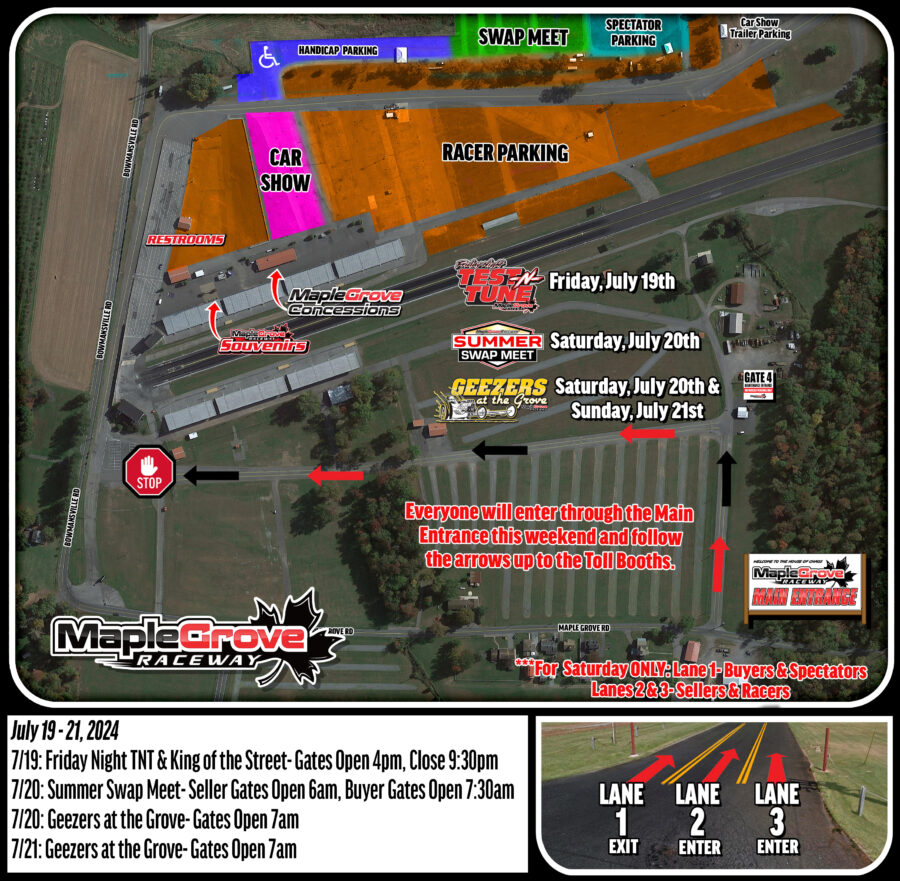 Summer Swap Meet - Maple Grove Raceway