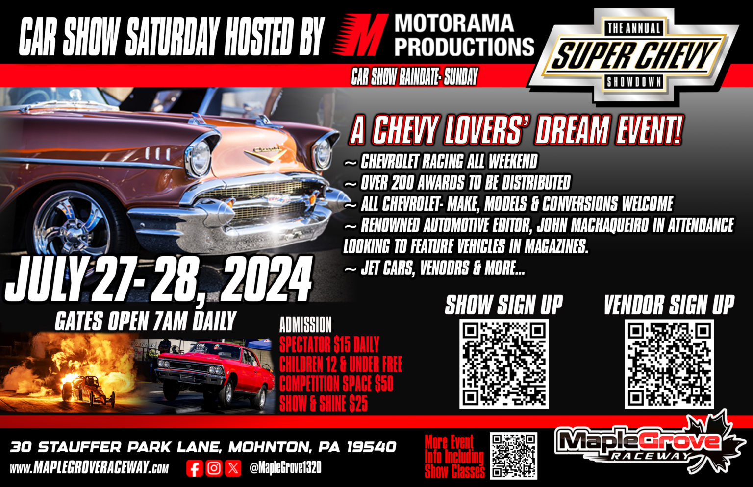 A Match Made in Chevy Heaven - Maple Grove Raceway
