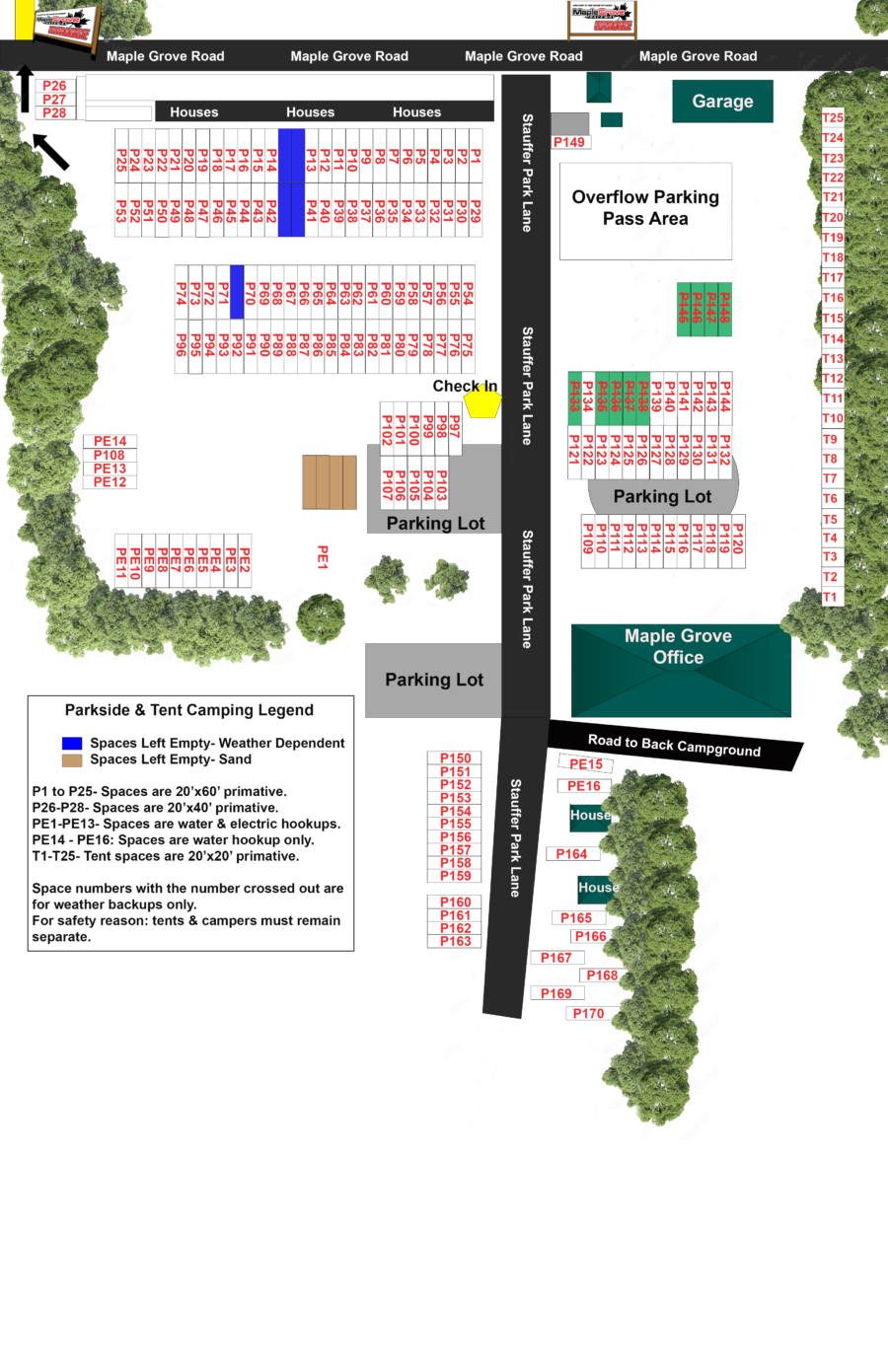 Camping - Maple Grove Raceway