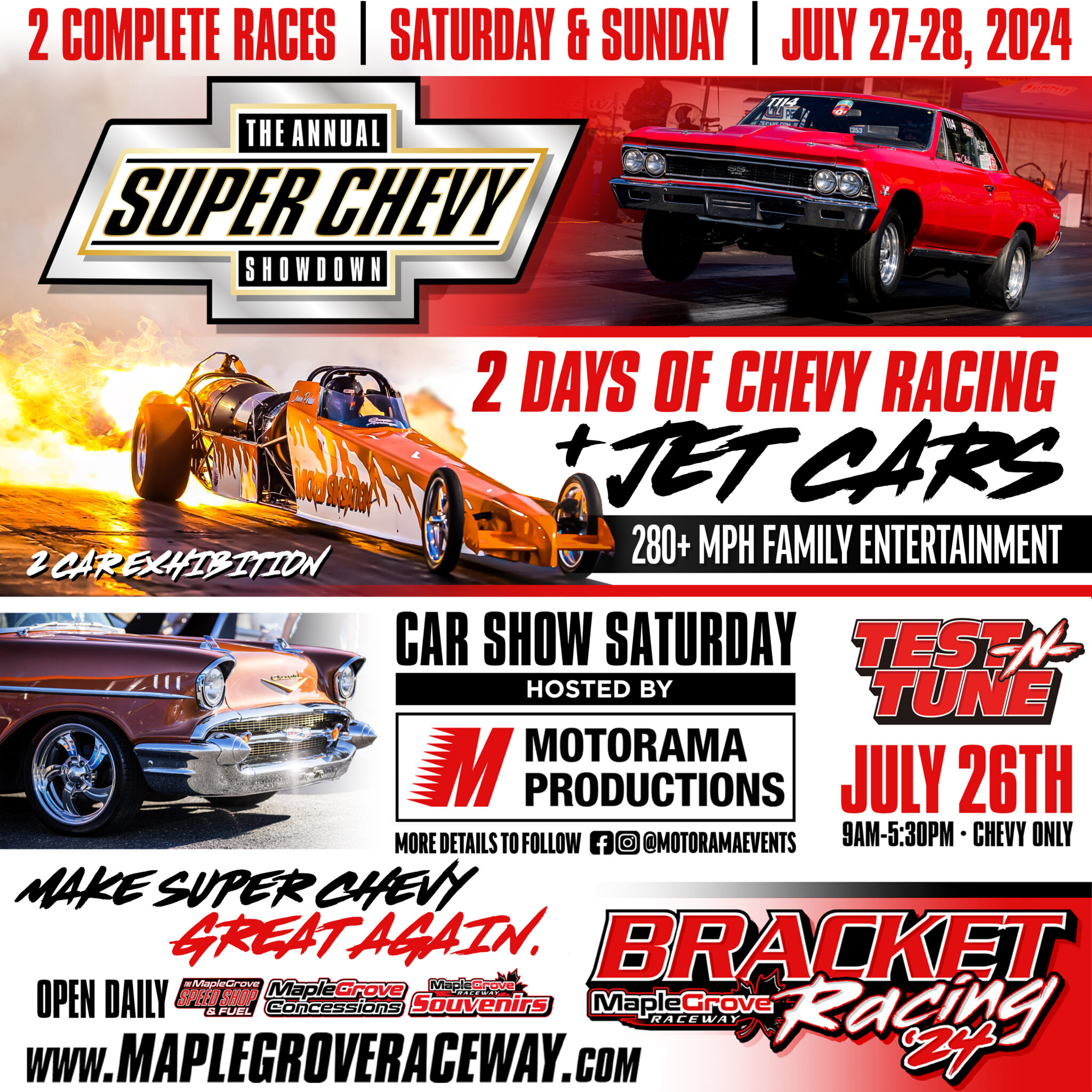 A Match Made in Chevy Heaven - Maple Grove Raceway