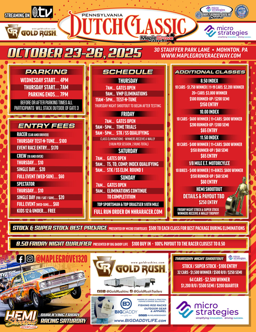 PA Dutch Classic - Maple Grove Raceway