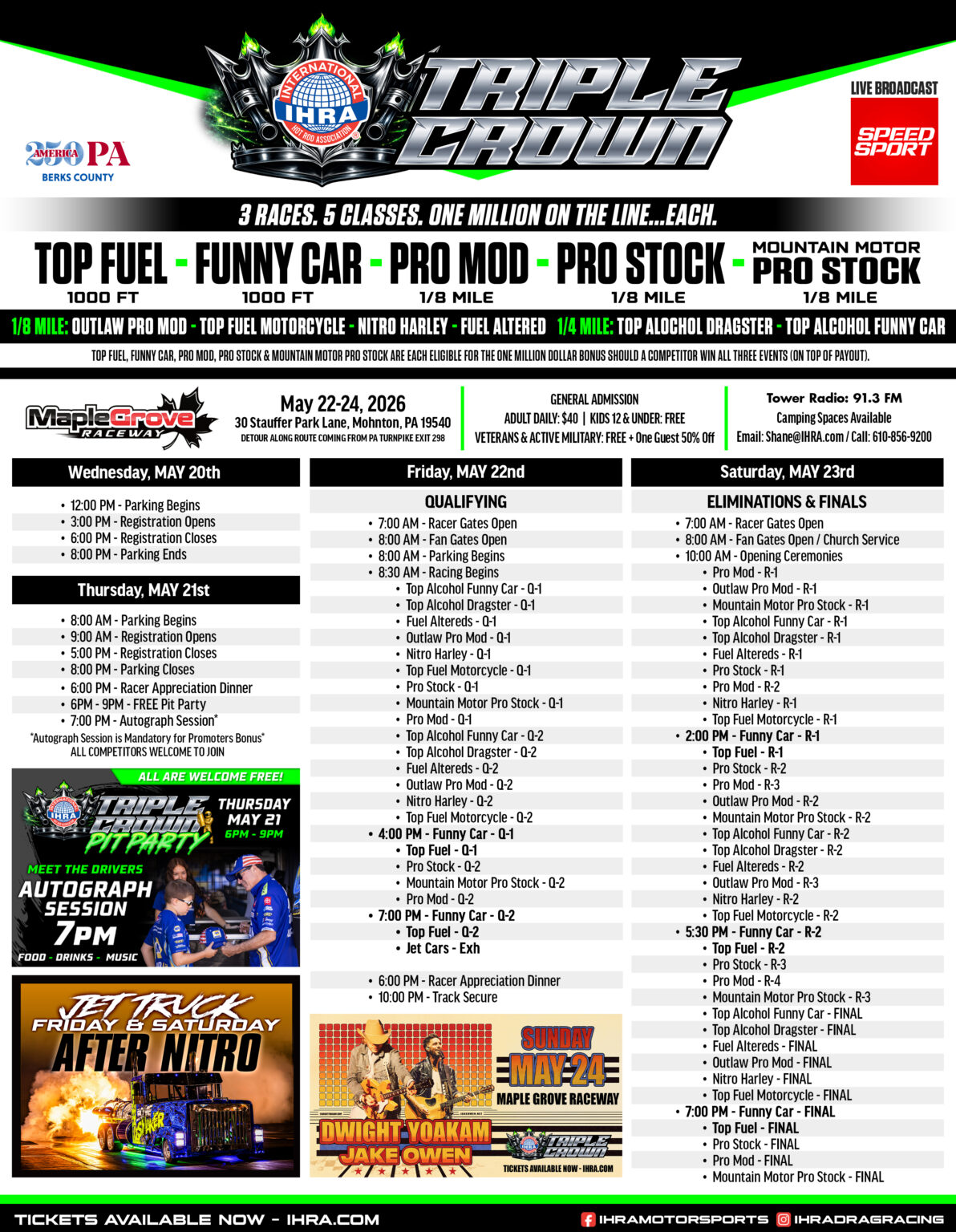 IHRA Triple Crown - Maple Grove Raceway